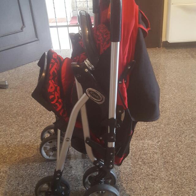 Capella Adonis Stroller In Red, Babies & Kids, Going Out, Strollers on ...
