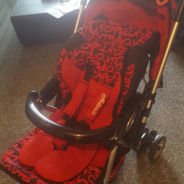 Capella Adonis Stroller In Red, Babies & Kids, Going Out, Strollers on ...