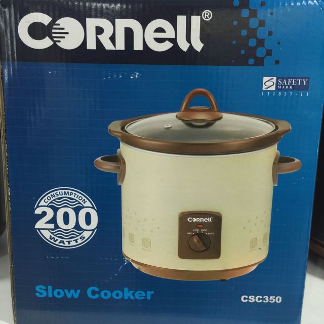 Cornell Slow Cooker, TV & Home Appliances, Kitchen Appliances, Cookers ...