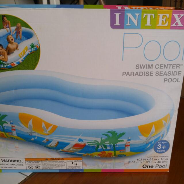 Intex Inflatable Pool For Kids, Babies & Kids, Baby Nursery & Kids ...