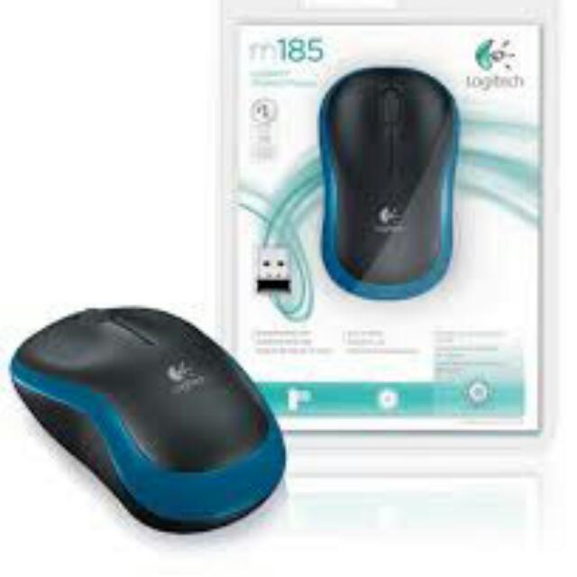 Logitech M185 Wireless Mouse, Computers & Tech, Parts & Accessories ...