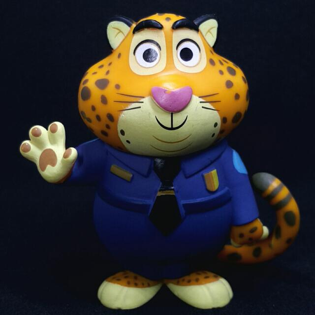 Blind Box / Mystery Mini Zootopia Benjamin Clawhauser - Unboxed ...