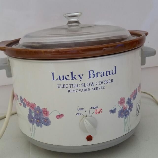 Lucky Brand - Slow Cooker (4.7 Liters), TV & Home Appliances, Kitchen ...