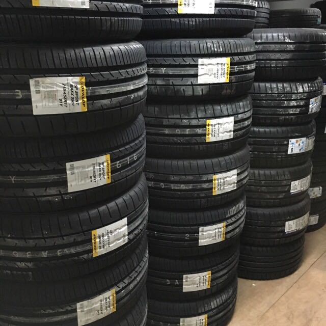 225/45/17 Tyres Promotion, Car Accessories, Accessories on Carousell