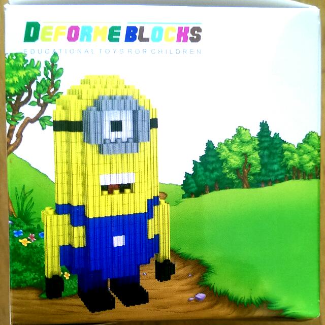 Minion Deforme Blocks (Nanoblocks), Hobbies & Toys, Toys & Games on ...