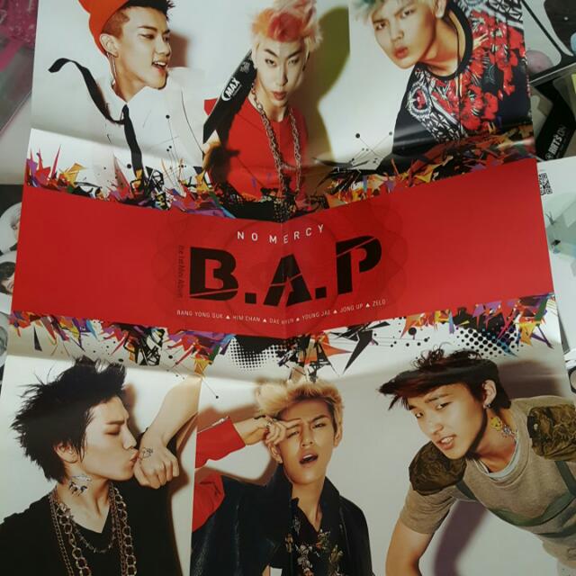 Sale Bap No Mercy Poster Folded, Hobbies & Toys, Memorabilia ...