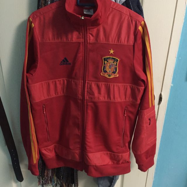 Spain Authentic Pre-match Jacket, Men's Fashion, Coats, Jackets and ...