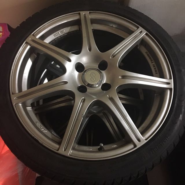 17 Inch Enkei Rim, Car Accessories on Carousell