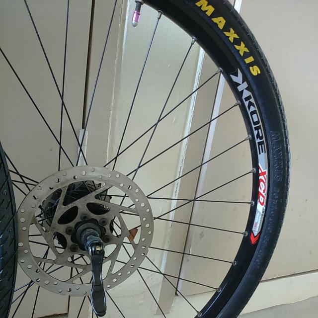 KORE XCD WHEELSET , Sports Equipment, Bicycles & Parts, Parts ...