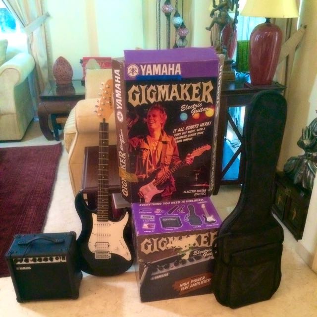 Yamaha Electrical Guitar W Original Box For Sale., Hobbies & Toys ...