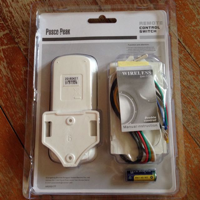 Posco Peak Lighting Remote, Furniture & Home Living, Lighting & Fans ...