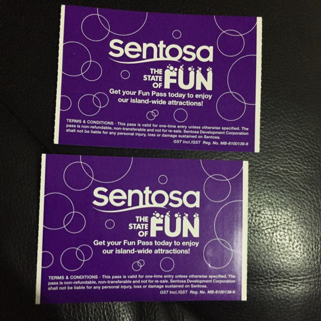 Sentosa Island Admission - Monorail Ticket, Tickets & Vouchers, Local ...