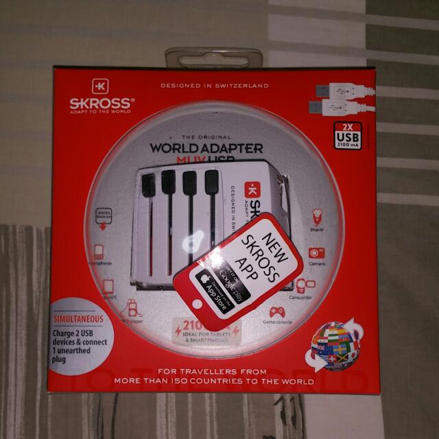 Skross Travel Adapter, Computers & Tech, Parts & Accessories, Cables & Adaptors on Carousell