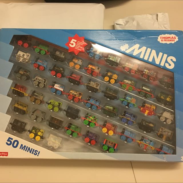 Thomas and Friends Mini Trains Set 50 Minis Fisher Price, Hobbies ...