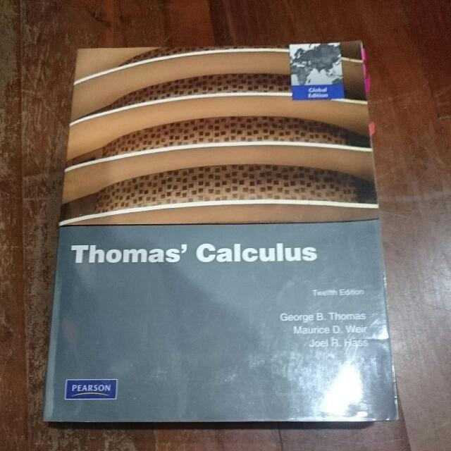 Thomas Calculus 12th Edition, Hobbies & Toys, Books & Magazines, Textbooks on Carousell