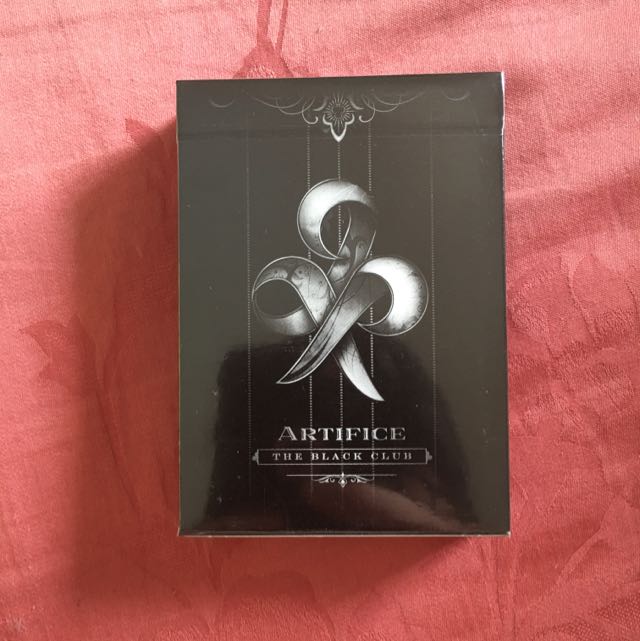 (Ellusionist) Black Club Exclusive Artifice Playing Cards, Hobbies ...