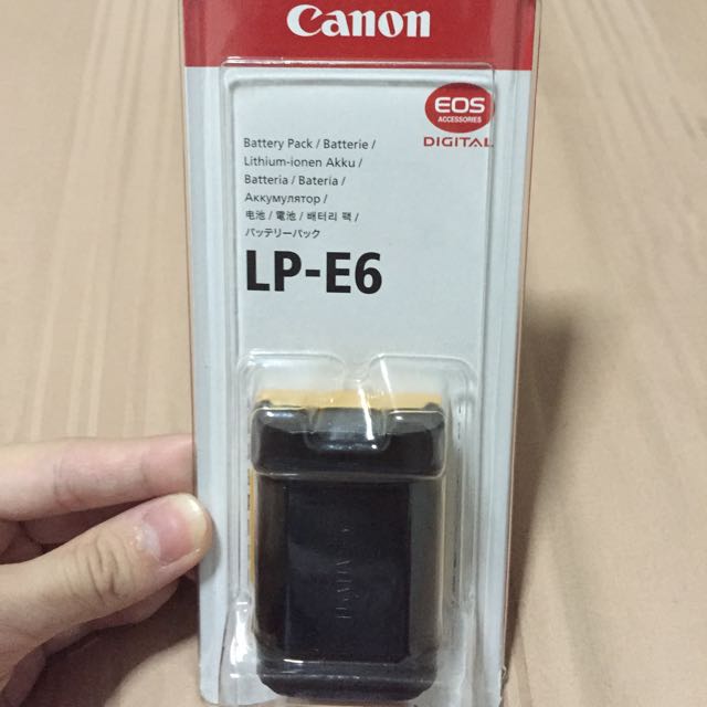 LP-E6 Battery Pack, Photography, Photography Accessories, Batteries ...