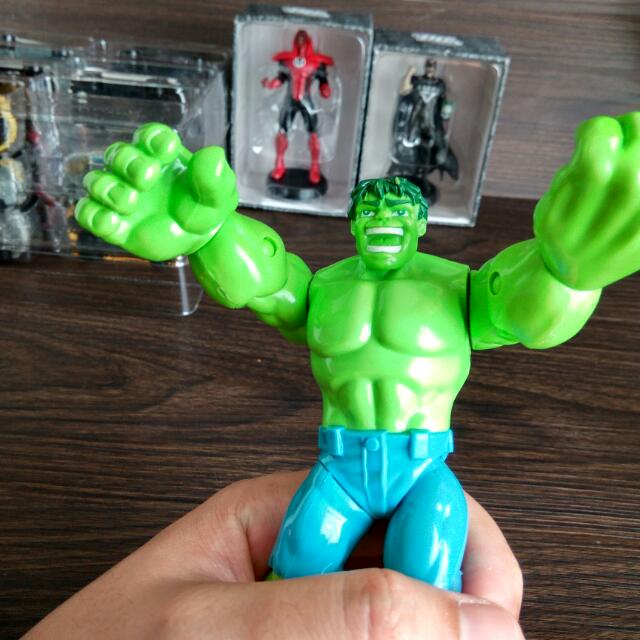 5 Inch tall Playskool Heroes Marvel Super Hero Adventures Hulk Figure ...