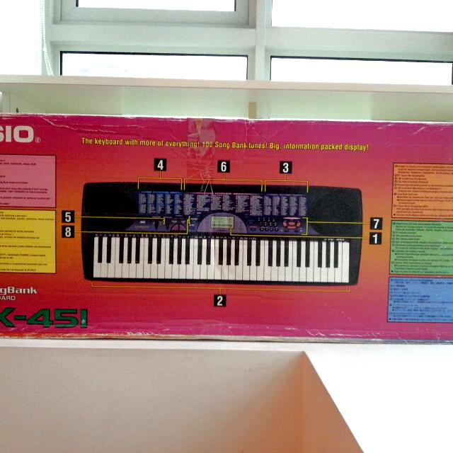 CASIO CTK451-100 Song Bank in Original Complete Set (Rare!!), Hobbies ...