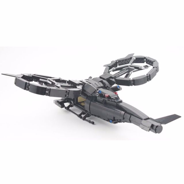 MOC Lego AVATAR Aerospatiale SA-2 Samson FSX Acceleration Helicopter ...