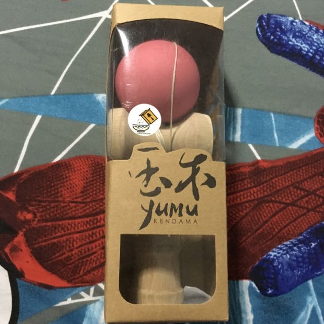 Pink Yumu Kendama, Hobbies & Toys, Toys & Games on Carousell