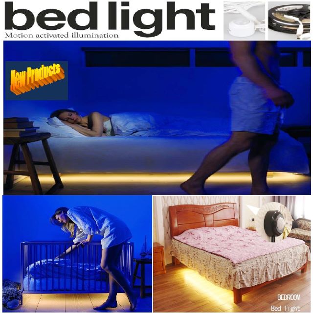 LED Motion Sensor Bed Light – You Will Never Wake Up In The Dark ...