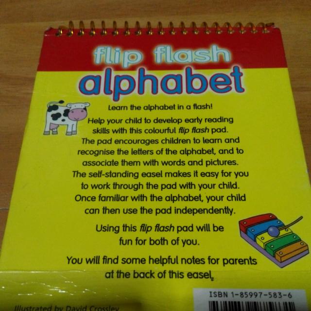 Flip Flash Alphabet, Hobbies & Toys, Books & Magazines, Children's ...