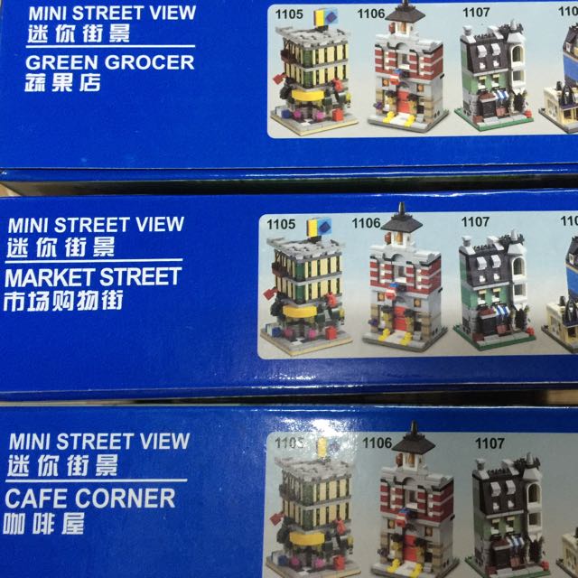 Decool Mini Modular Street Lego Inspired, Hobbies & Toys, Toys & Games ...