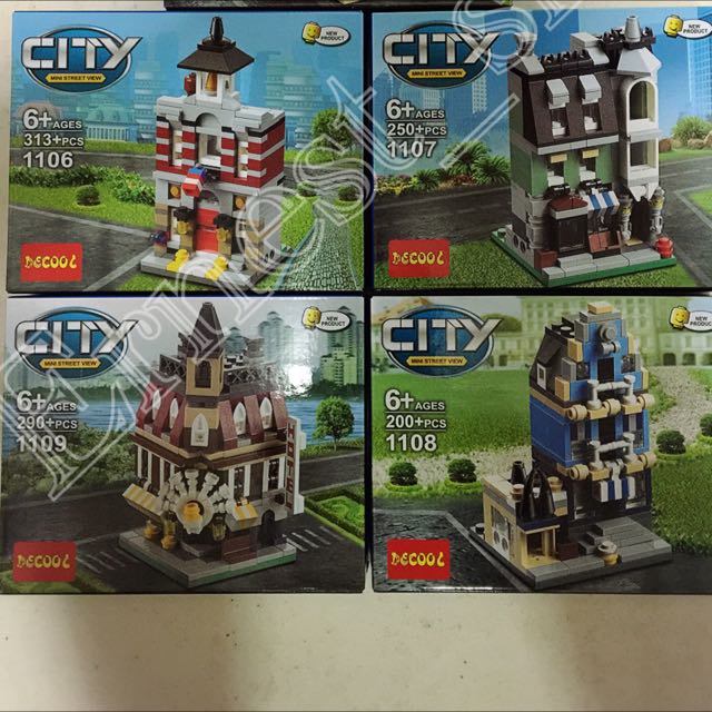 Mini Street Modular Lego Inspired, Hobbies & Toys, Toys & Games on ...
