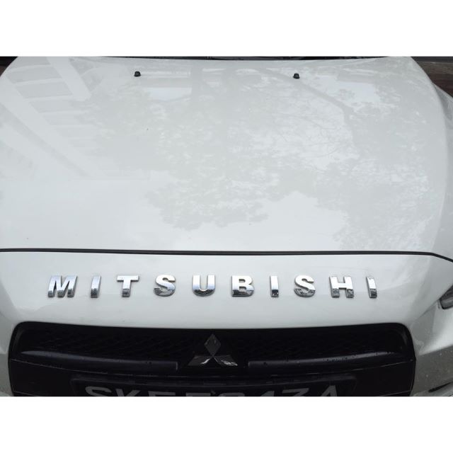 MITSUBISHI WORDING LOGO (SUITABLE FOR ALL MITSUBISHI MODELS), Bulletin ...