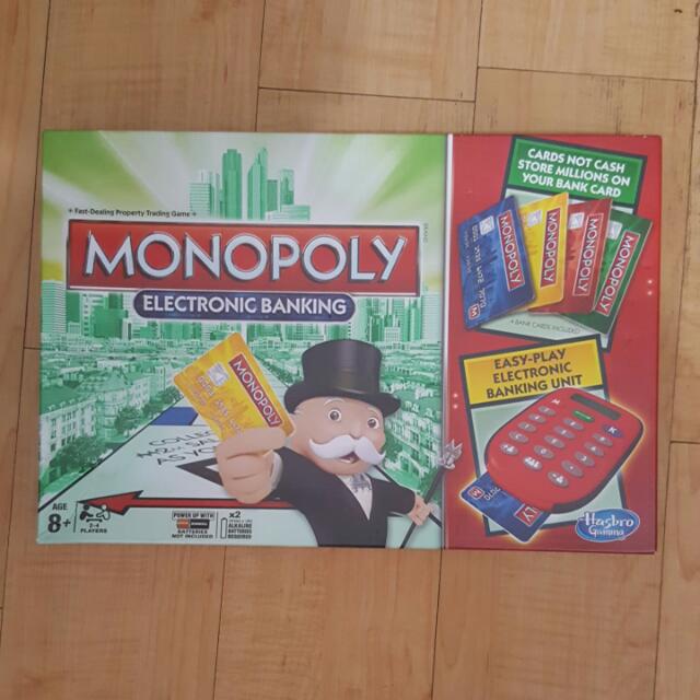 Monopoly Electronic Banking, Hobbies & Toys, Toys & Games on Carousell