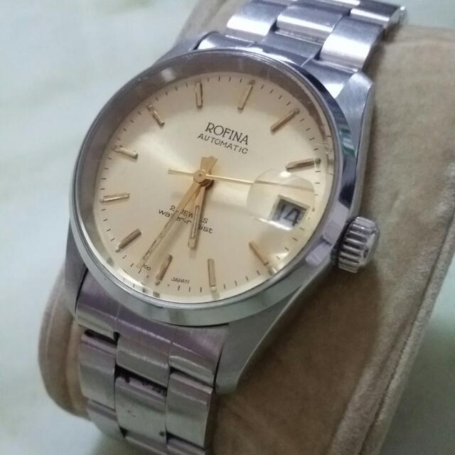 Rofina Automatic with locking crown Japan, Women's Fashion, Muslimah ...