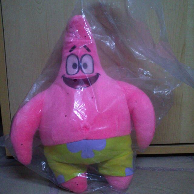 Spongebob Squarepants Character- Patrick Star Soft Toy, Hobbies & Toys ...