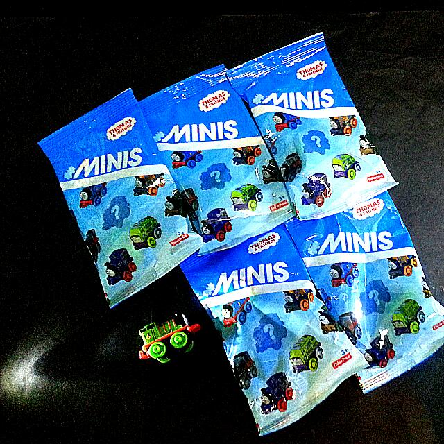 Thomas And Friends Minis Metallic Percy, Hobbies & Toys, Toys & Games ...
