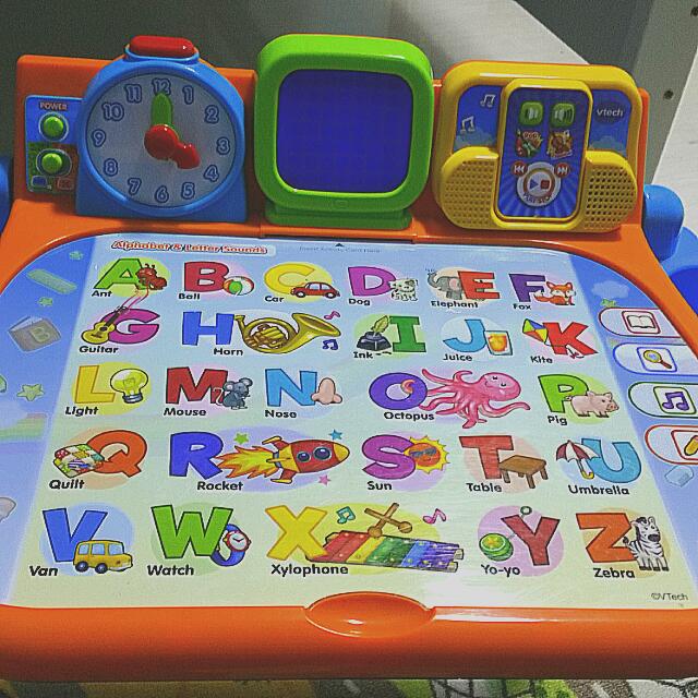 VTech Activity Table + Stool, Babies & Kids, Baby Nursery & Kids ...