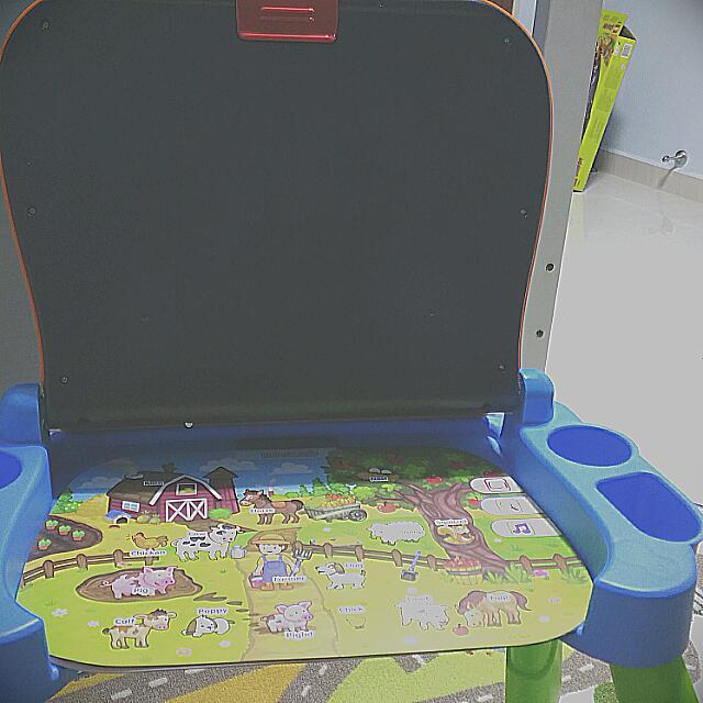 VTech Activity Table + Stool, Babies & Kids, Baby Nursery & Kids ...