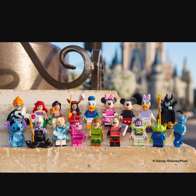 $15 Lego Minifigures!!! Cheshire Cat, Robin Hood And Minnie Mouse ...