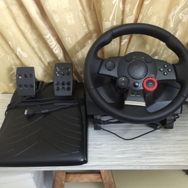Logitech GT Steering Wheel, Computers & Tech, Parts & Accessories ...