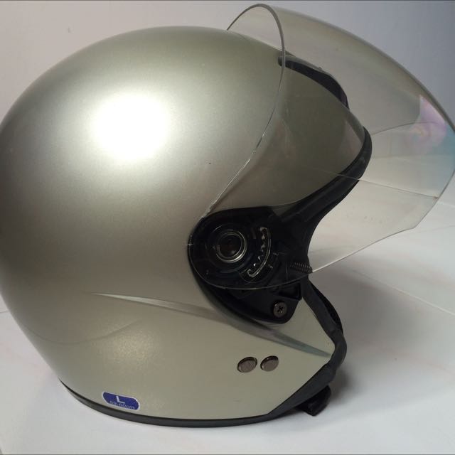 Reserved - Brand New Sliver Sumo Racing Helmet - SM3, Car Accessories ...