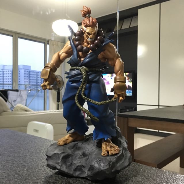 Street Fighter "I AM POWER" Akuma Figurine Statue(reserved), Hobbies ...