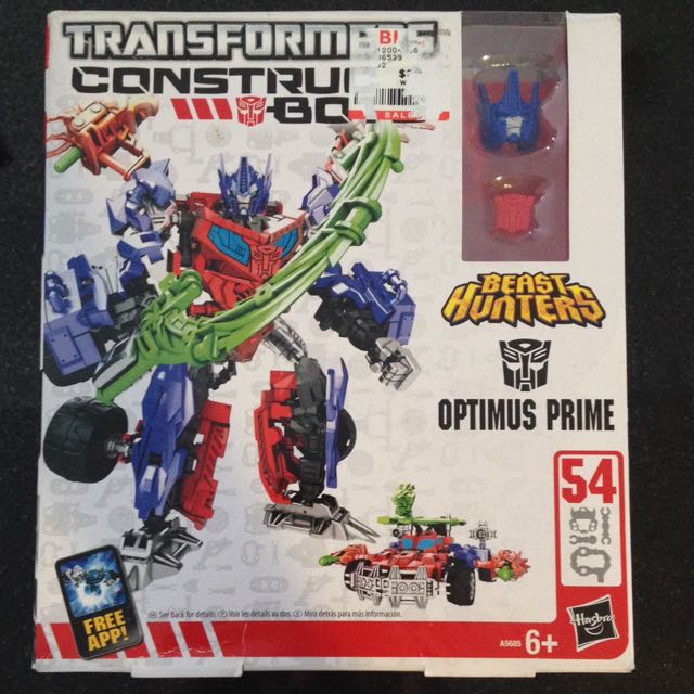 Transformer Construct Bot Optimus Prime, Hobbies & Toys, Toys & Games ...