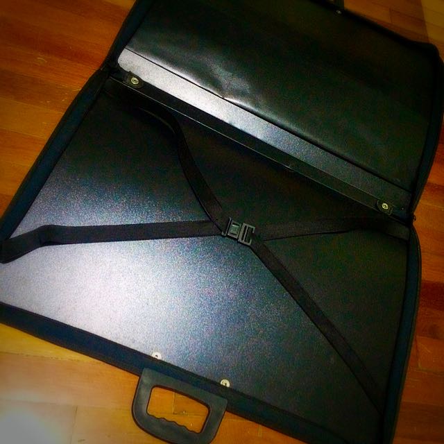 Zipper Drafting Bag (ZD605) - Black on Carousell
