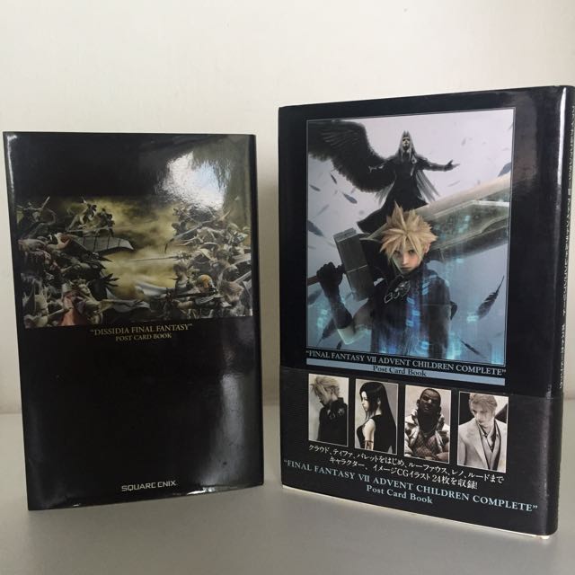 FF7 Books + Post cards (7 Items), Toys & Games on Carousell