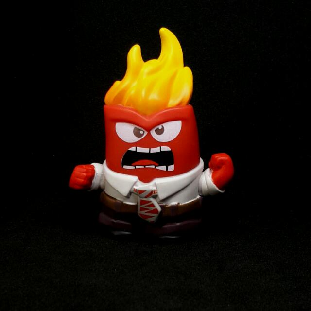 Blind Box / Mystery Mini Inside Out Anger Flaming - Unboxed, Hobbies ...