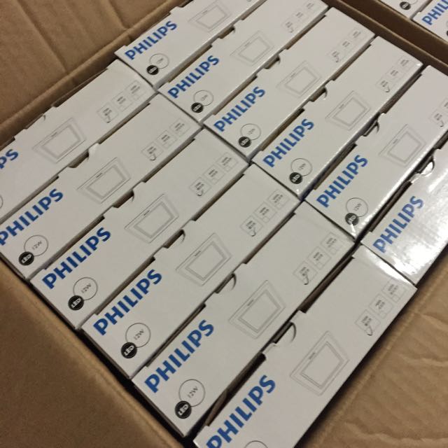 Philips Slimlit LED downlight (Model 59514-12W / Warm White), Furniture ...