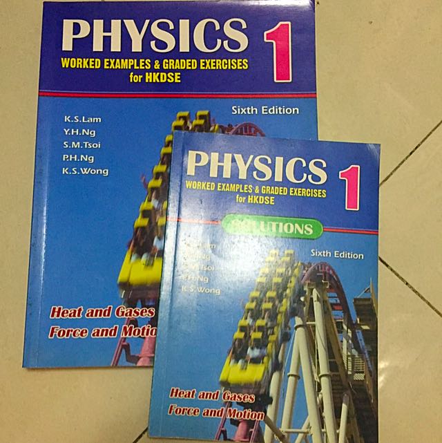 PHYSICS Worked Examples&Graded Exercises For HKDSE, 興趣及遊戲, 書本 & 文具, 教科書 ...