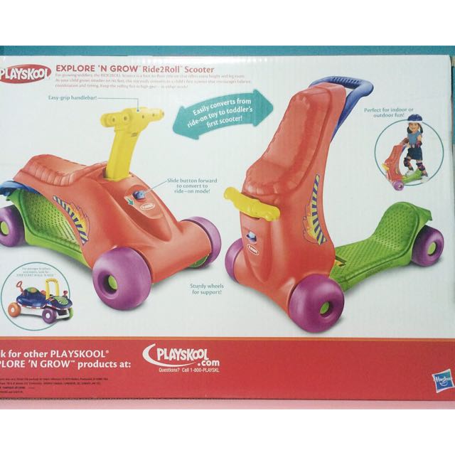 Playskool Ride 2 Roll Scooter, Babies & Kids, Infant Playtime on Carousell