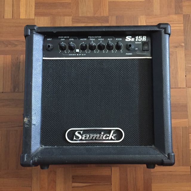 Samick 15w Guitar Amplifier (SS15R), Hobbies & Toys, Music & Media ...