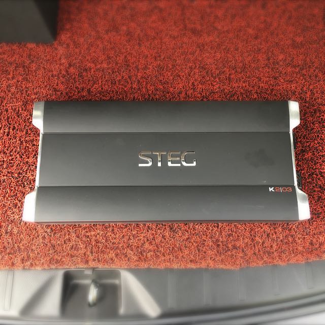 Steg K402 & Steg K203 Class A Car Amplifiers, Car Accessories on Carousell