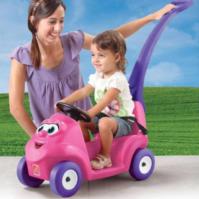 Step2 Smile and Ride Buggy Ride-On, Pink, Babies & Kids, Infant ...
